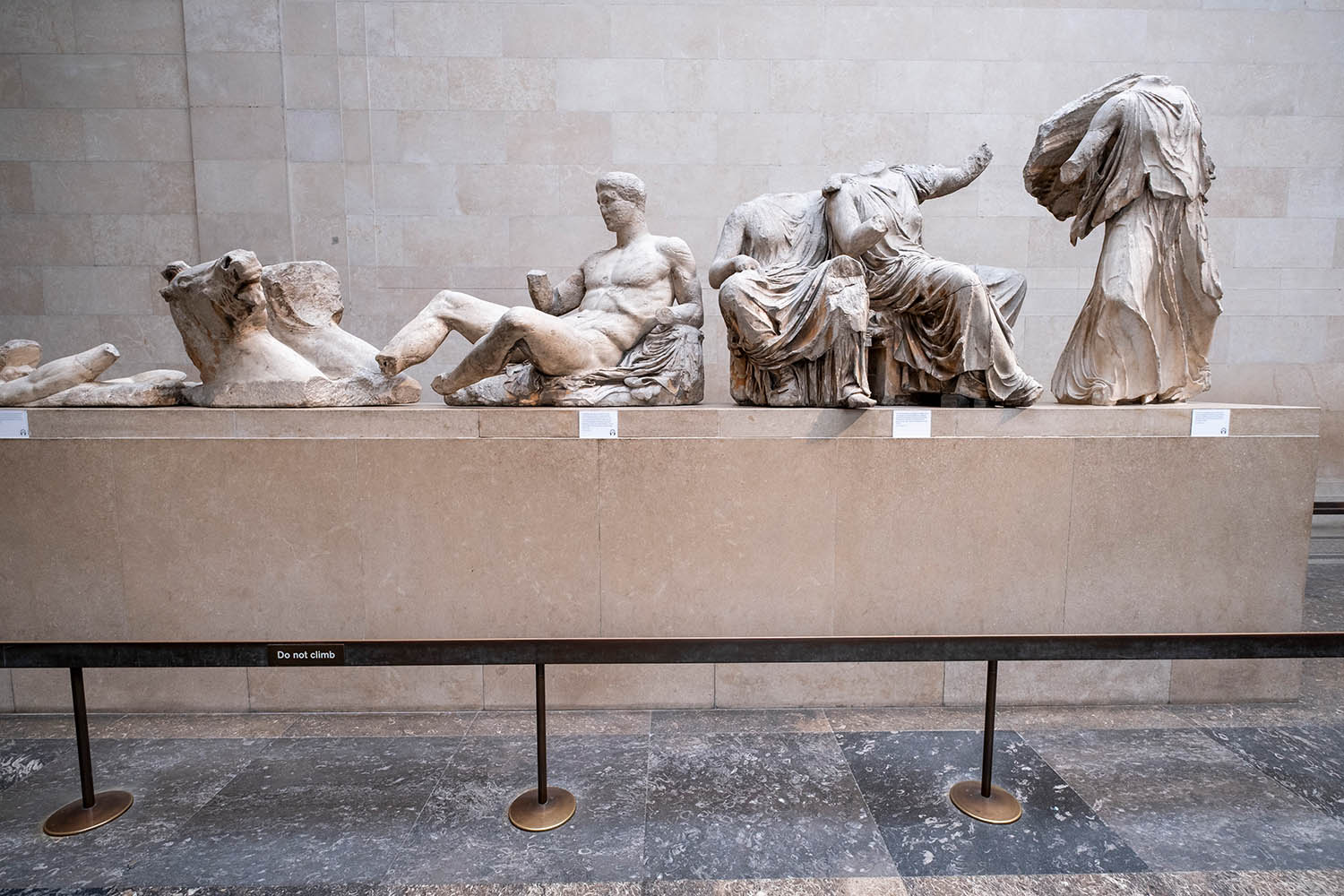The disagreement: should the Parthenon marbles be given b...